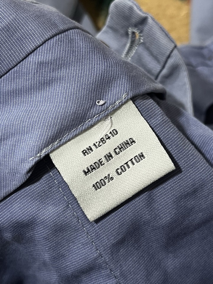 Sid Mashburn Pants Mens 36 Blue Cotton Chino Dress Flat Front Casual ...