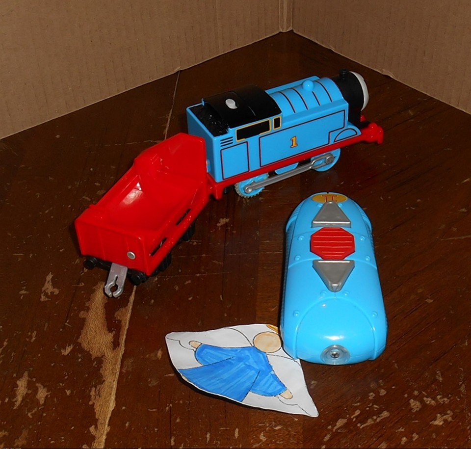 2014 THOMAS & FRIENDS TRACKMASTER MAD DASH ON SODOR RC TRAIN SET BDP15 ...
