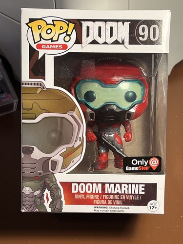 Funky Pop Video Game Doom GameStop Excl Vinyl Minty Shipped In ...