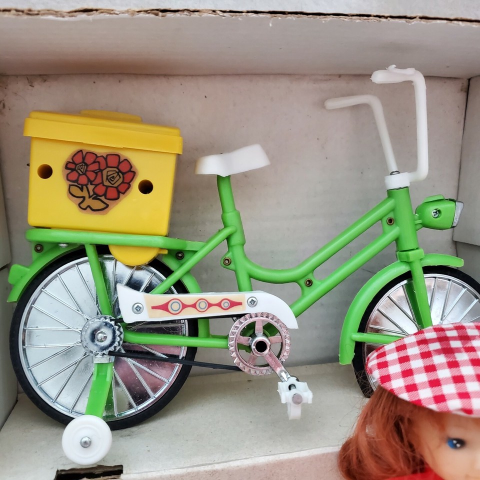 Vintage Lady Christopher Electric Bicycle Rare W/ Box Toy Figurine ...