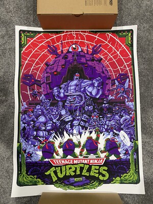 TMNT Mondo art print Shane Hillman 239/250 | eBay