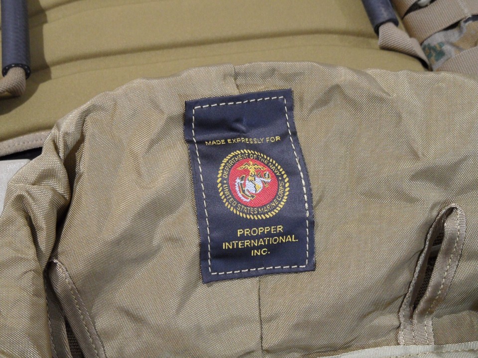 USMC Marpat Gen II Main Pack ILBE Marine Digital Backpack Ruck Arc ...