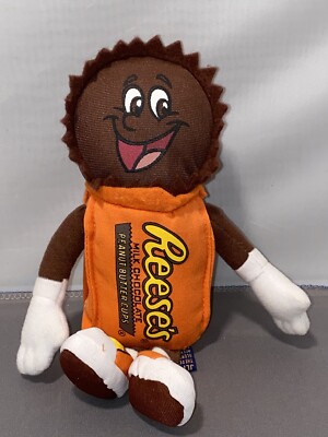 8” HERSHEY’S REESES’S PLUSH PEANUT BUTTER CUPS CHOCOLATE MASCOT PARK ...