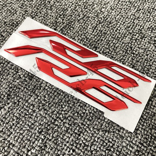 red motorcycle fuel gas tank emblem decals bike badge stickers for R6 Y ...