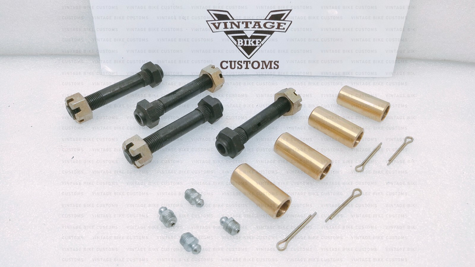 Leaf Spring Pivot Eye Bolt & Bush Set Fit For Ford Willys 45-58 Mb -24H ...