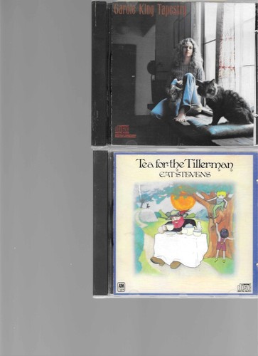 LOT OF 8 CLASSIC SOFT ROCK CDs: JAMES TAYLOR, CAROLE KING, SEALS CROFTS ...