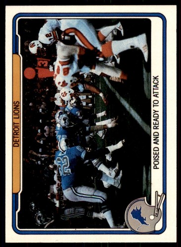 1982 Fleer Football Team Action Poised and Ready to Attack . #18 | eBay