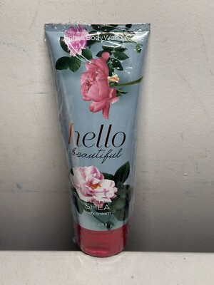 Bath & Body Works HELLO BEAUTIFUL Ultra Shea Body Cream Moisture 8 oz ...