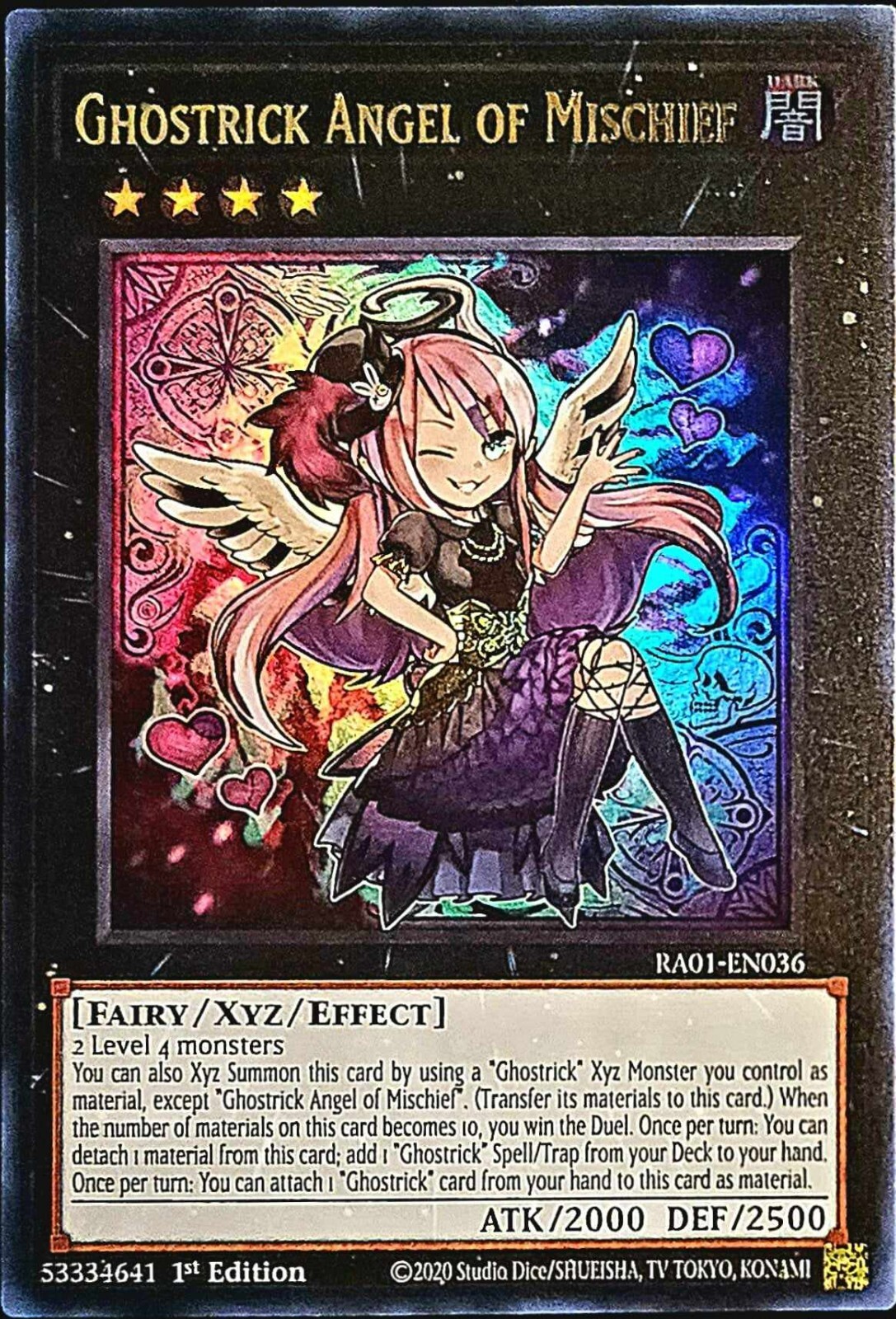 Ghostrick Angel of Mischief RA01-EN036 | eBay