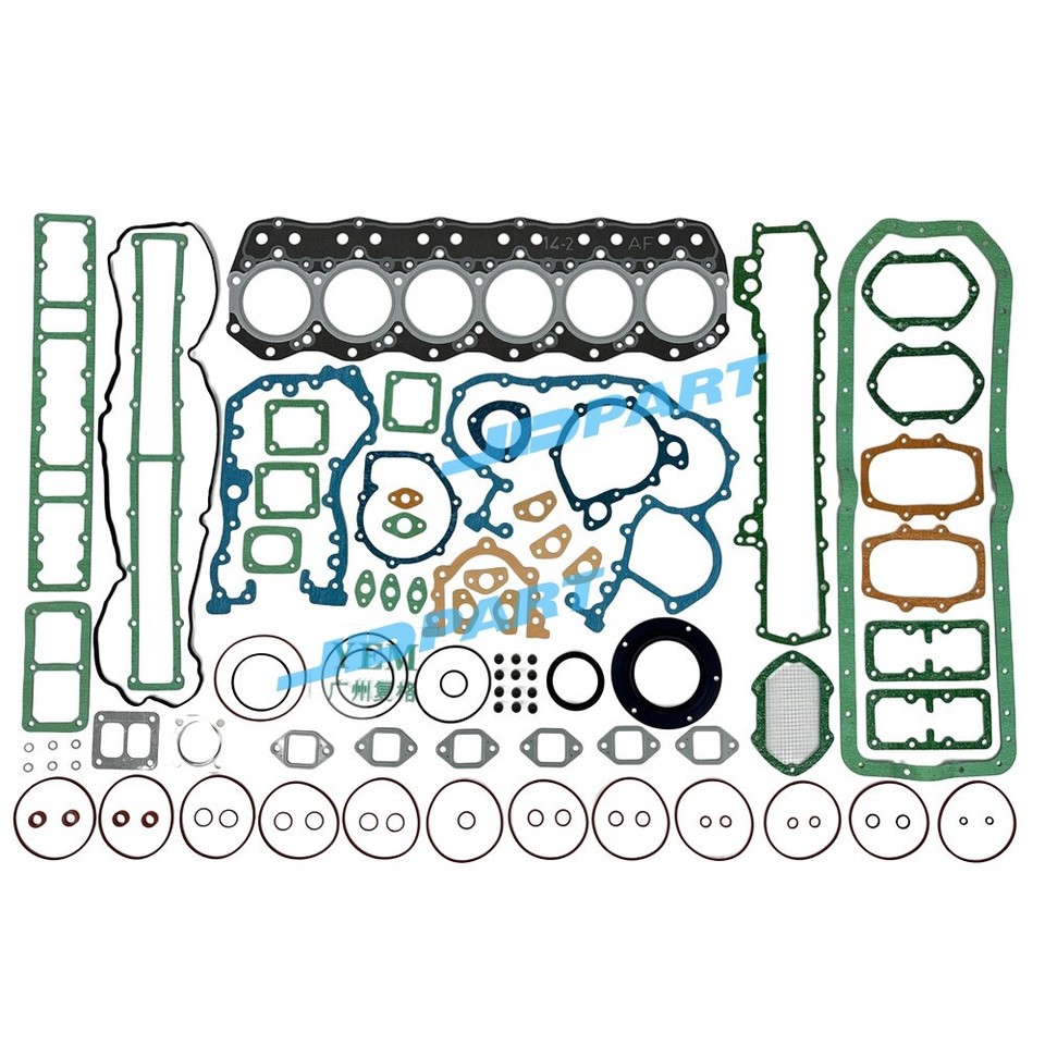 Full Gasket Kit For Mitsubishi 6D14 Excavator Engine Parts | eBay