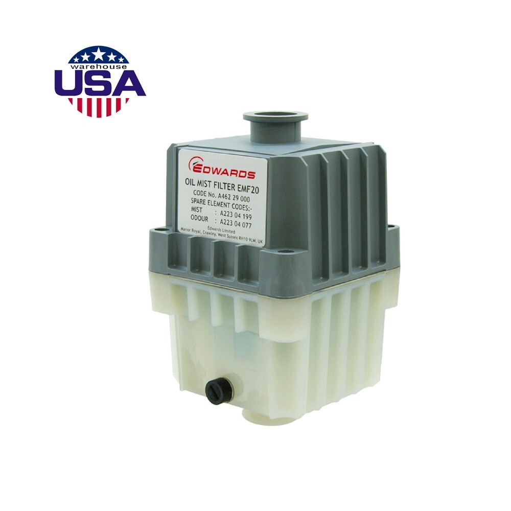 Edwards EMF20 Mist Oil Filter KF25 Port RV12-E1M18-E2M18 Vacuum Pump ...
