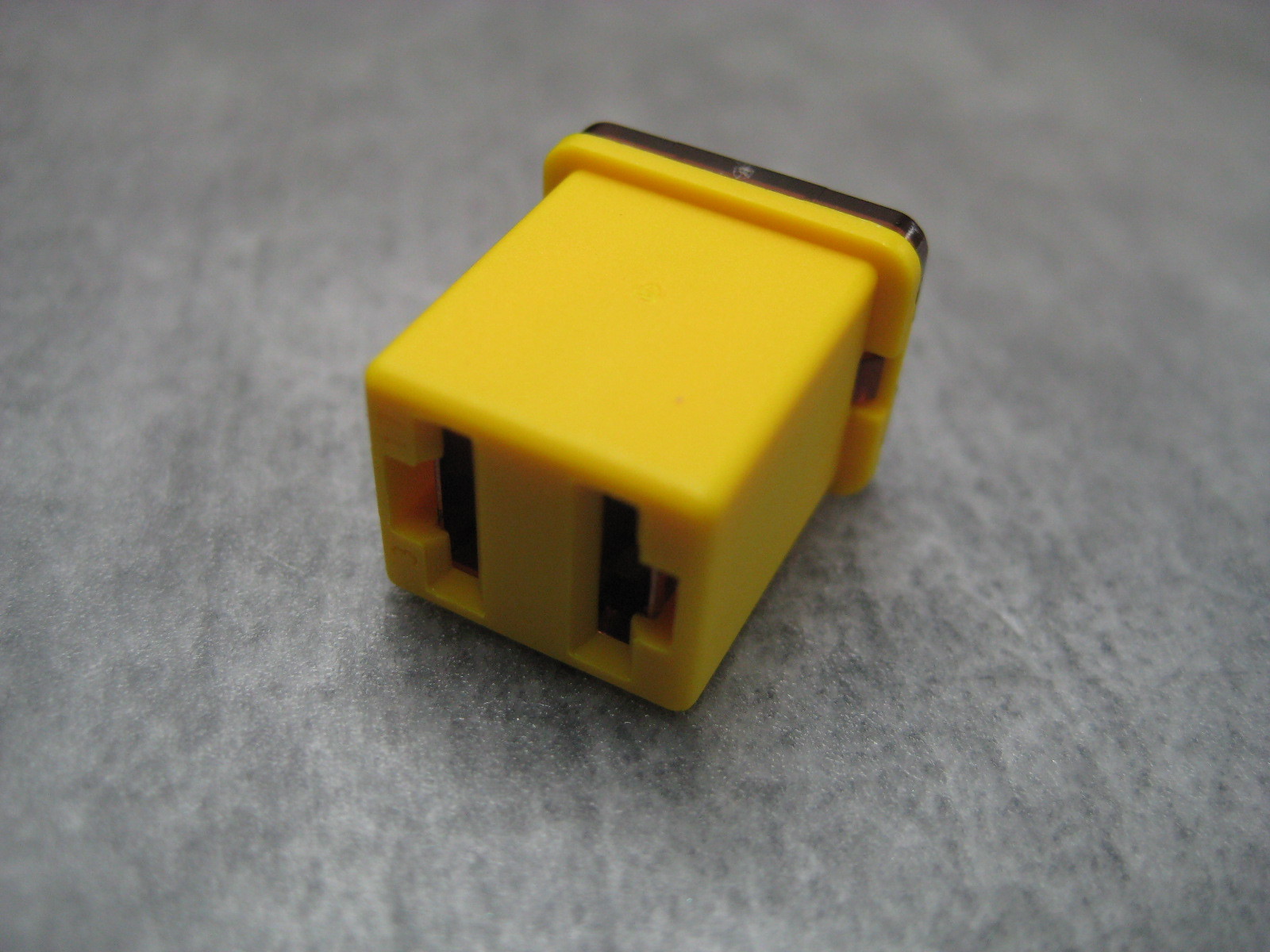 6 Fuses 60 Amp 58v Low Profile J-case Yellow Cartridge LJCA60 ...