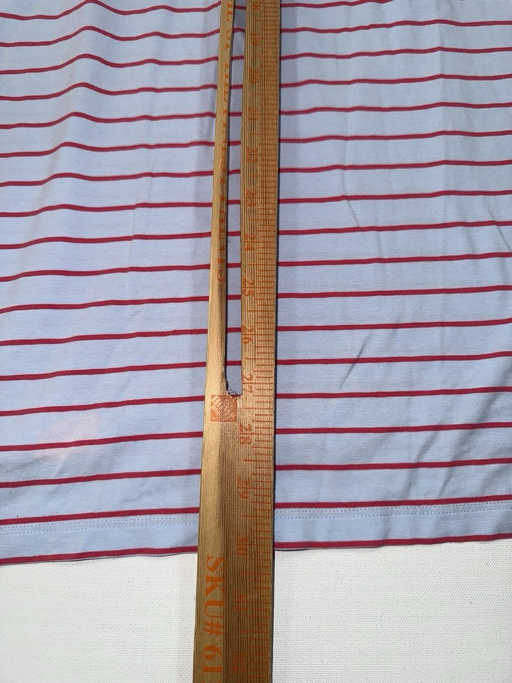 Winged Foot Golf Club Polo Shirt Mens Large Blue Striped B Draddy Sport ...