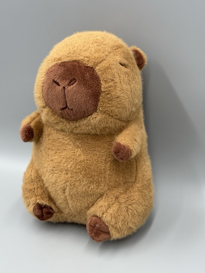 Capybara Stuffed Animal Brown Rodent Mole Guinea Pig 11" Plush No Tag ...