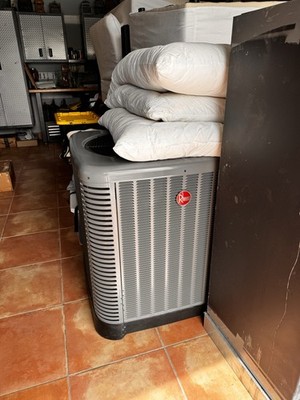 3.5 Ton Rheem Select R-454B 14.3 SEER2 Heat Pump System Condenser / Air ...