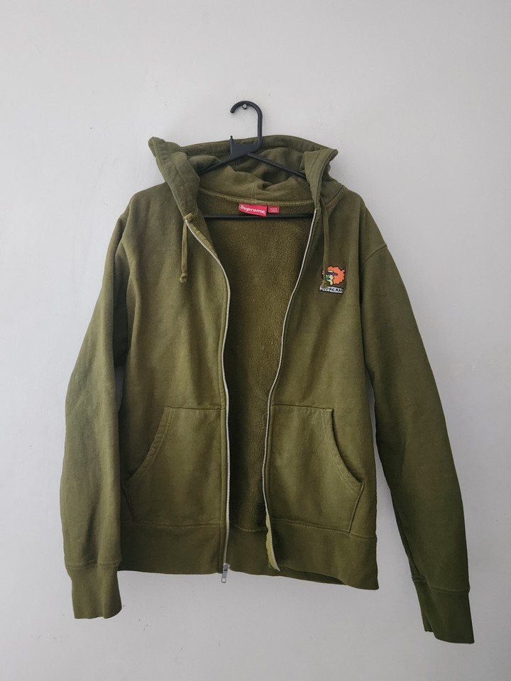 FW17 Supreme Gonz Ramm hooded sweatshirt DYED hoodie Mark Gonzales ...