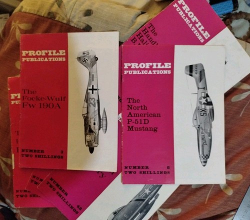 Profile Publications Aircraft Series ,Mini Profiles Of Famous Fighters ...