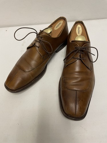 MAGNANNI Made in Spain Vintage Split Toe Dress Shoe in Brown Size 8 | eBay