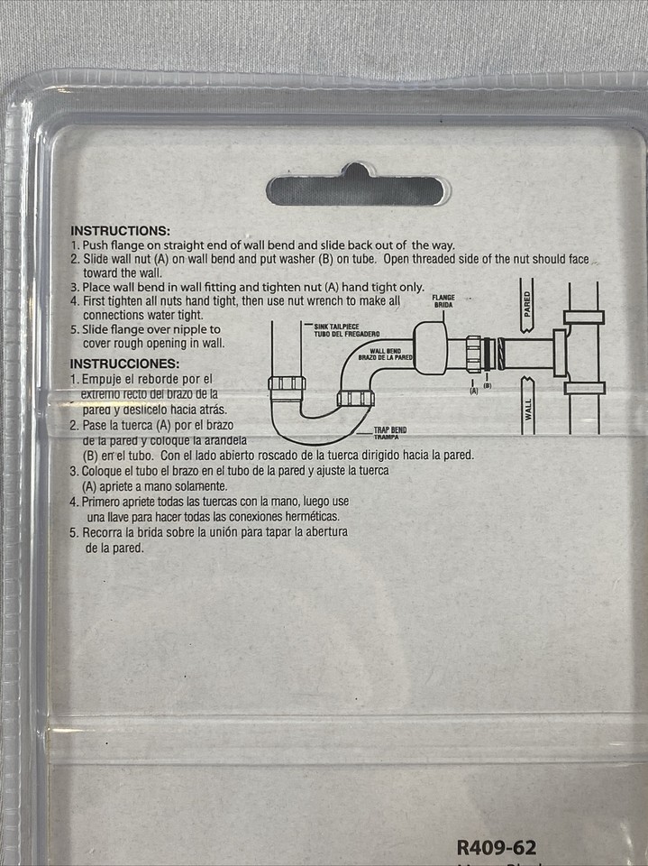 NEWWestbrass R409-62 1-1/2" OD Opening x 3" OD Exterior Sure Grip Flange Black | eBay