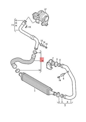 Genuine AUDI A4 Avant S4 quattro Pressure Hose Right 8W0145738B | eBay