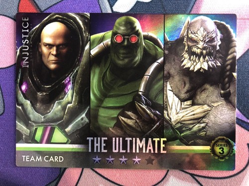 Injustice Series 3 The Ultimate Lex Luthor, Doomsday Holo Foil Card 109 ...
