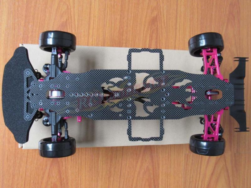 1/10 Alloy & Carbon SAKURA D4 AWD Drift Racing Car Frame Body Chassis # ...