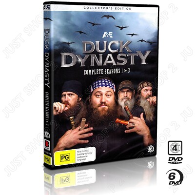 Duck Dynasty DVD : TV / Series : Season 1-3 | Collection : Brand New 6 ...