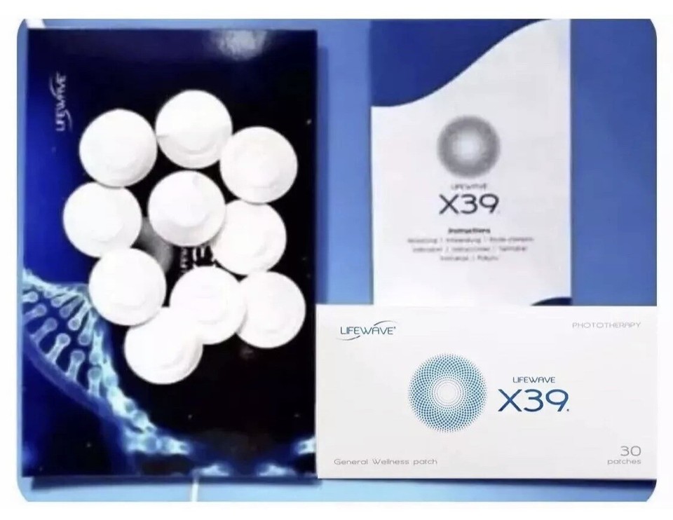 LifeWave X39 Patch Elevate Activate Regenerate-30 Patches- Newest Brand ...