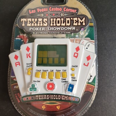 MGA Texas Hold Em Poker Handheld Electronic Game NEW IN BOX | eBay