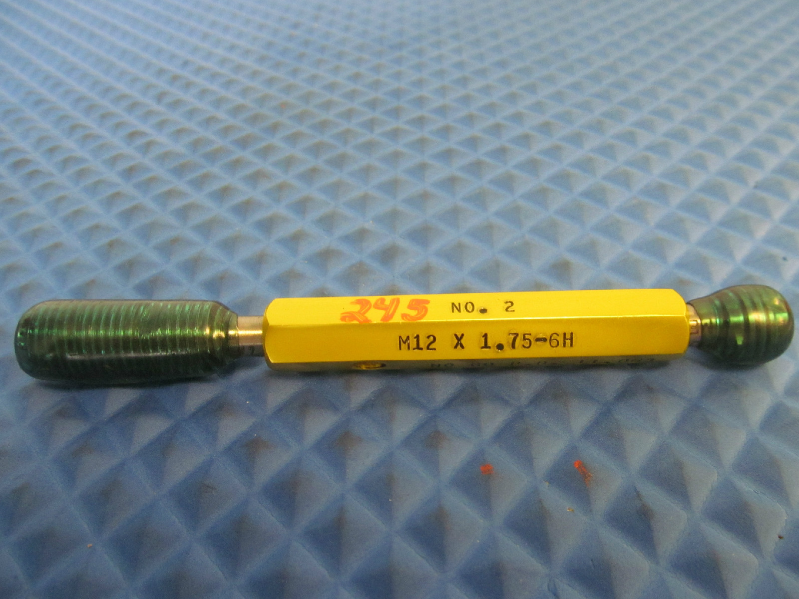 Mercury Thread Plug Gage M12 X 1.75 6H Free Shipping | eBay