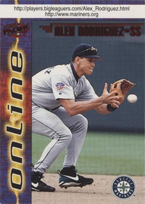 1998 Pacific Online - Alex Rodriguez #693 Red Fielding for sale online ...