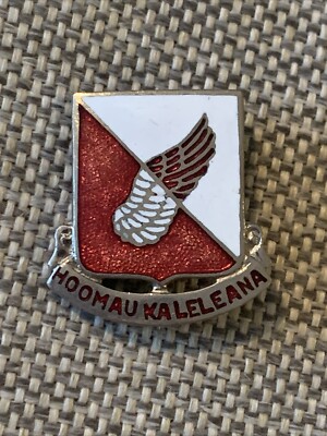 804 Engineer Battalion Vintage DUI Crest DI Pin Back PB WW2 - Korea NHM ...