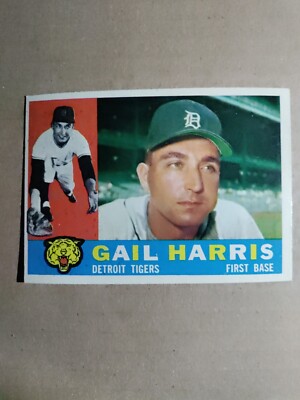 1960 Topps Baseball #152 Gail Harris Detroit Tigers | eBay