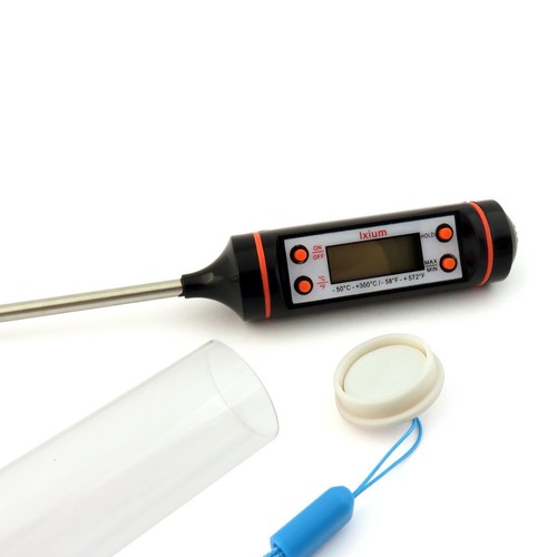 DIGITAL PROBE THERMOMETER FOOD TEMPERATURE SENSOR FOR COOKING BAKING ...