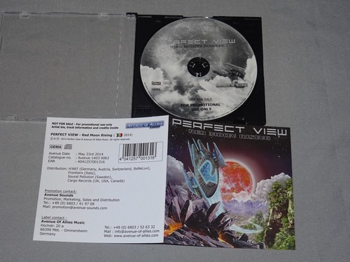 PERFECT VIEW - RED MOON RISING / PROMO-ALBUM-CD 2014 | eBay UK