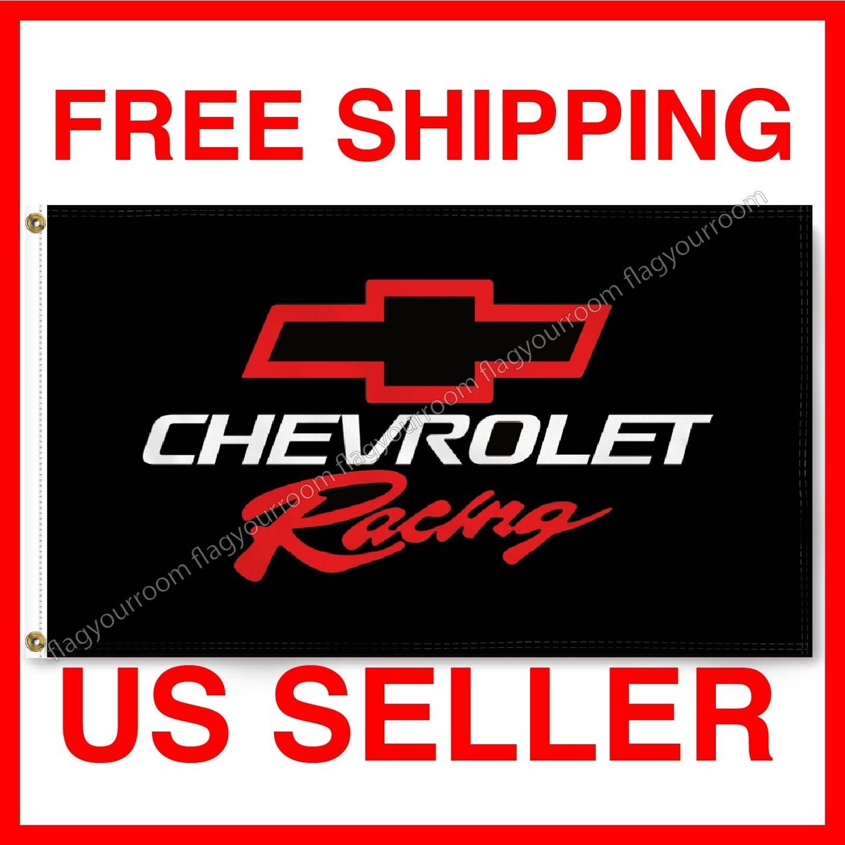 Chevy Racing Flag Logo