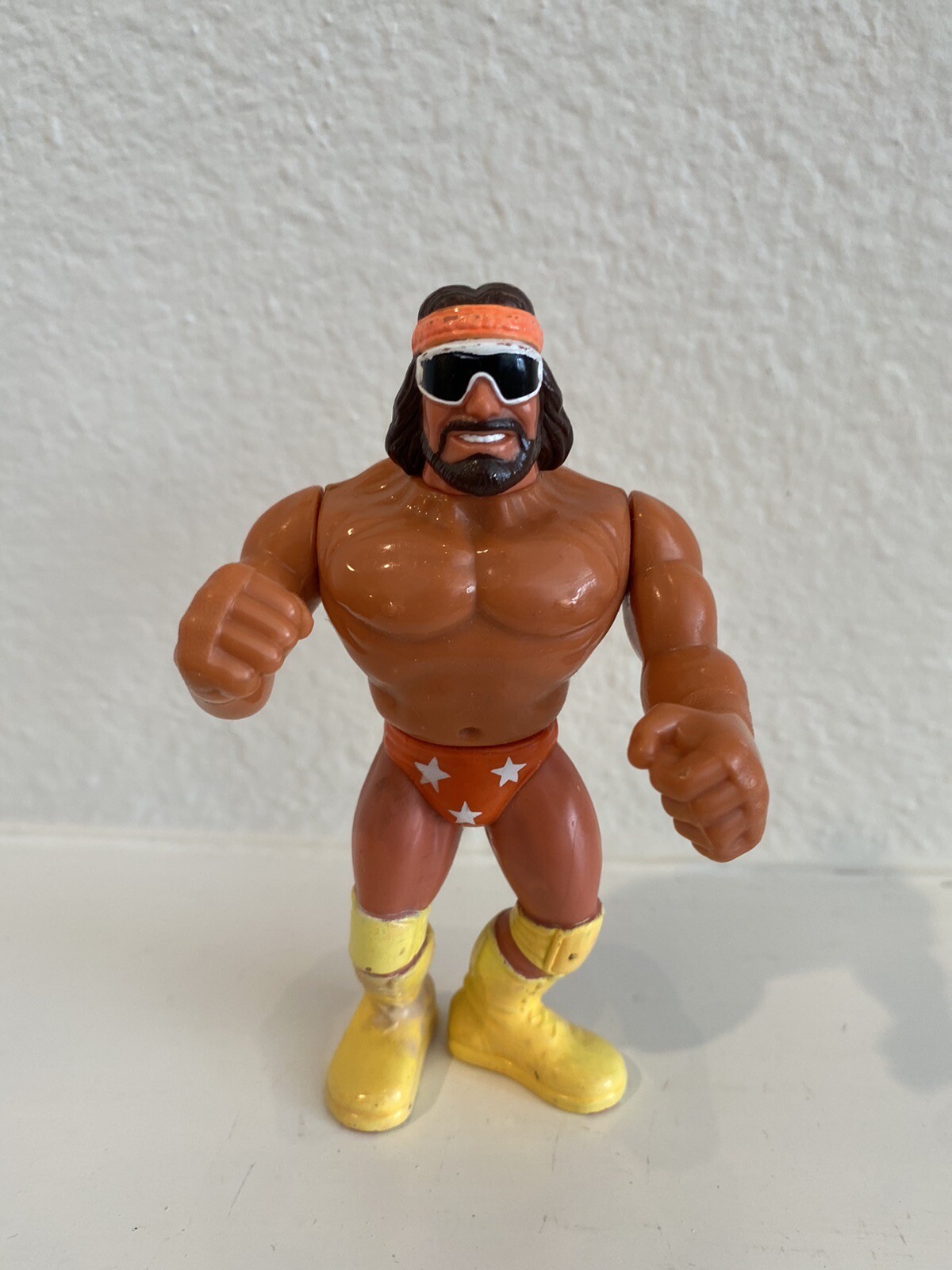 Vintage 1990 Hasbro Titan Sports WWF Macho Man Randy Savage Wrestling ...