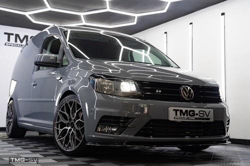 2018 VOLKSWAGEN CADDY HIGHLINE 2.0 TDI TMG VAN 5 SPEED PURE GREY ...