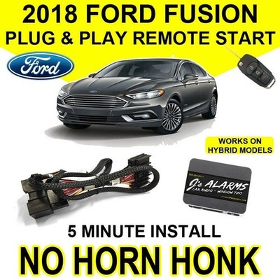 2018 Ford Fusion Remote Start Car Starter Plug & Play Hybrid & Gas Easy ...