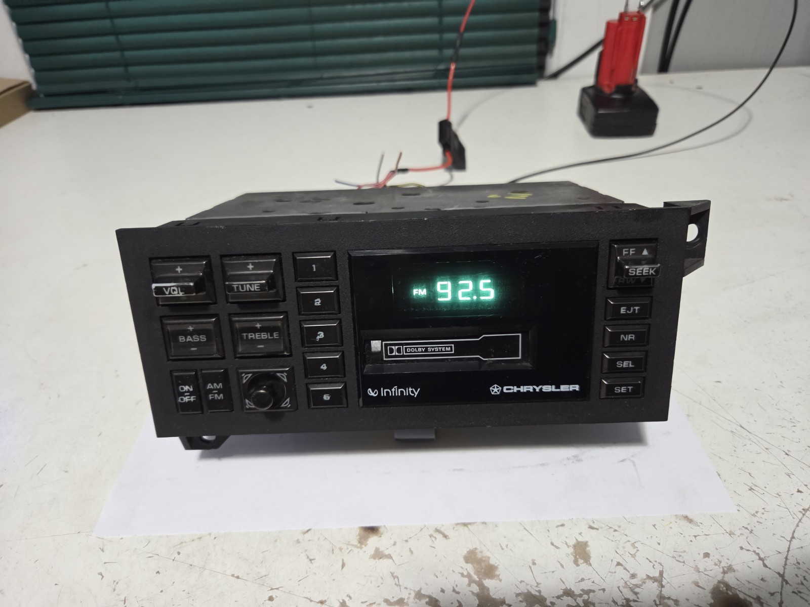 1987-1996 Chrysler Dodge Dolby Infinity Am/Fm Cassette Factory OEM ...