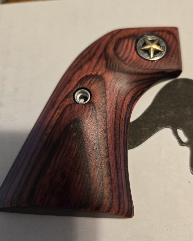 Altamont Grips Ruger XR3 New Vaquero Super Rosewood Star Emblem + Screw ...