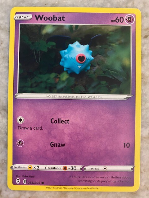 Woobat Evolution Sword Woobat 71/162 | BREAKthrough