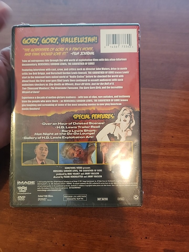 Godfather of Gore: The Herschell Gordan Lewis Documentary (DVD, 2010 ...