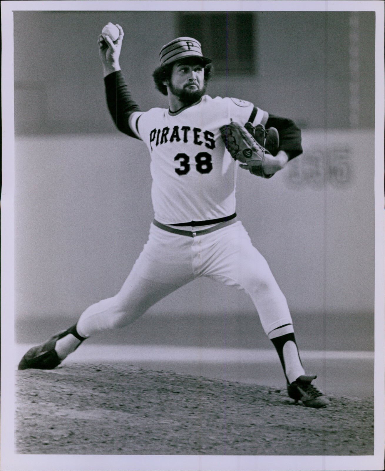 LG791 1976 Original George Gojkovich Photo BOB MOOSE Pittsburgh Pirates ...