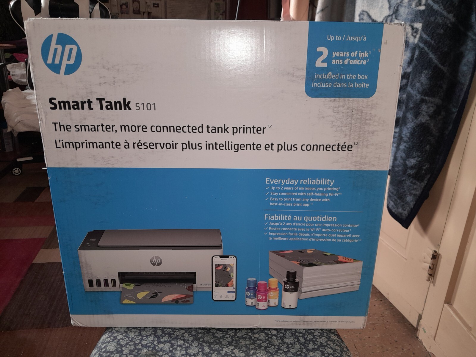 HP Smart-Tank 5101 Wireless All-in-One Ink-Tank Printer Brand new ...