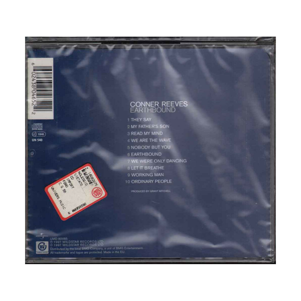 Conner Reeves ‎cd Earthbound NUOVO SIGILLATO 0602438046522 for sale ...