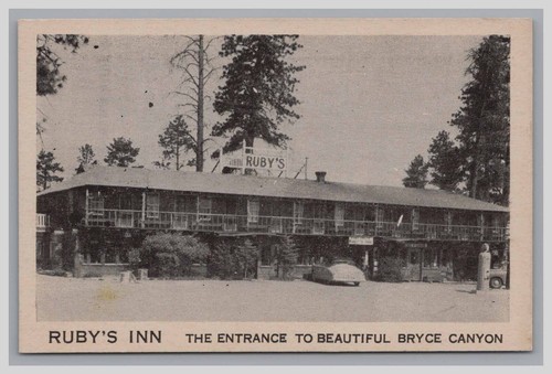 Postcard: UT Ruby's Inn, Bryce Canyon, Utah - Unposted | eBay