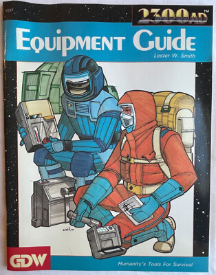 2300 AD Equipment Guide GDW 1037 1988 9781558780040| eBay