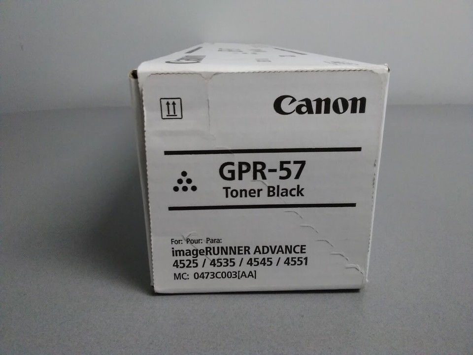 CANON GPR-57 Black Toner Cartridge (0473C003(AA) NEW Genuine | eBay