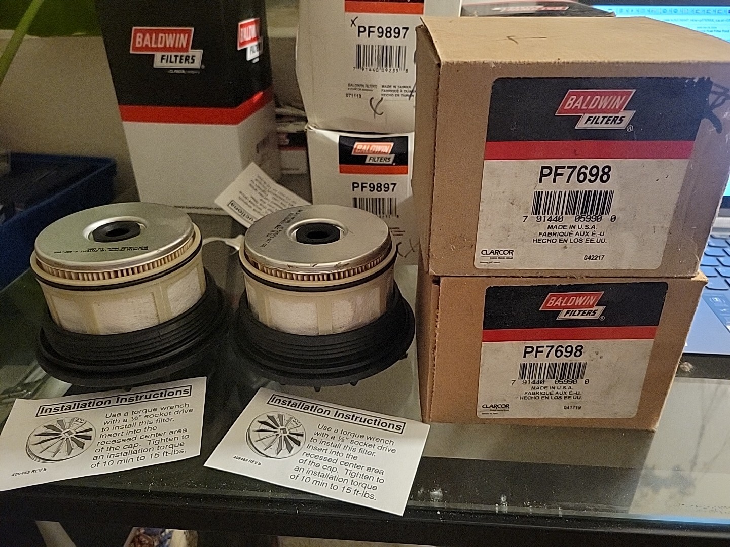 BALDWIN PF46138 - Cross reference fuel filters